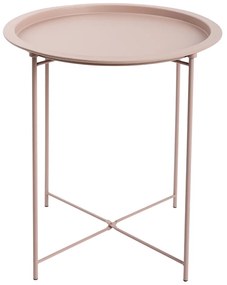 Odkládací stolek RENDER Tempo Kondela Světle růžová