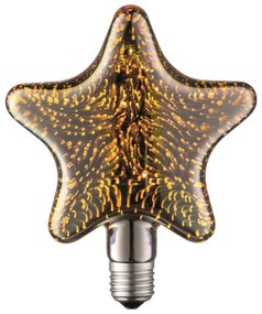 Lucande LED žárovka E27 hvězda 4W 3D ohňostroj