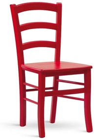 Stima Židle PAYSANE COLOR s masivním sedákem Odstín: Červená (anilin)