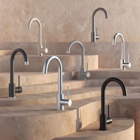 Kuchyňská dřezová baterie QUADRON KATE černá