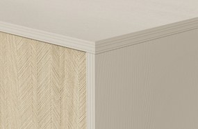 PSK Komoda NATURAL, Písková/Scandi 106 cm