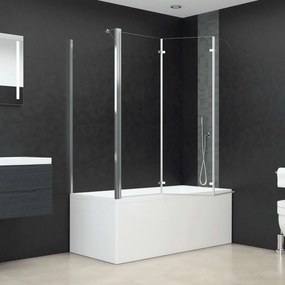 Sprchový kout 120 x 69 x 130 cm tvrzené sklo průhledný 146227