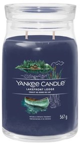 Yankee Candle Signature svíčka velká Lakefront Lodge, 567g