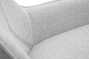 Designová barová židle Elchanan šedá