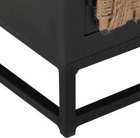 TV stolek 120 x 30 x 40 cm masivní mangovníkové dřevo 323496