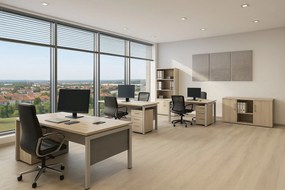 Beauflor, PVC podlaha - lino Texalino Supreme 960 S Columbian Oak - dub, na míru, šíře 3m,4m,5m, hnědá, filc, chodba / předsíň