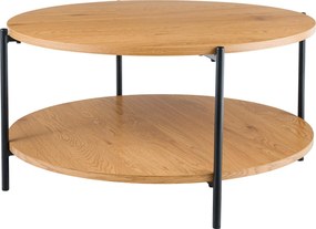 Konferenční stolek Edduma 80 cm - natura