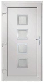 Vchodové dveře antracitové 98 x 190 cm PVC,  3187850