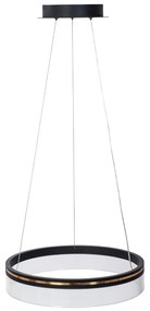 Toolight, LED závěsné svítidlo 40cm APP1191-CP, černá-zlatá, OSW-40022