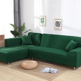 Elastický potah na pohovku či křeslo (2 sedadlový + 3 sedadlový) Barva: 17 zelená