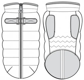 MILK&PEPPER Kabát pro psy Beryl Ebene Velikost: 41