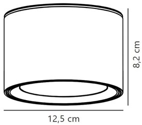 Nordlux - LED Koupelnové bodové svítidlo LANDON LED/6,5W/230V IP44 bílá