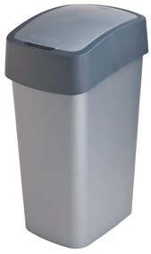 Curver odpadkový koš - šedý FLIPBIN 45L