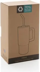 XD Design Velký nerezový termohrnek Embrace 900ml růžová