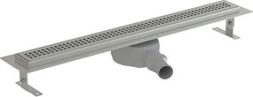 Sprchový žlab Anima 75 cm nerez lesk čtverečky ZLAB80NRZ1