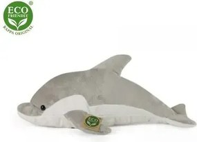 RAPPA Plyšový delfín 38 cm / ECO-FRIENDLY / od 0 měsíců