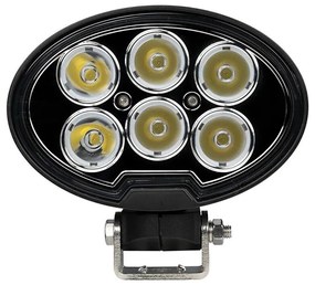 LED Bodové svítidlo pro automobil BLACK LED/60W/10-30V IP69 5700K oválný
