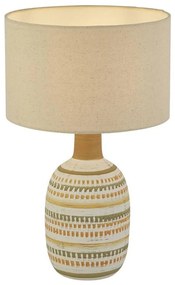 Searchlight | Searchlight EU60060 - Stolní lampa CALYPSO 1xE14/10W/230V keramika | SR0360