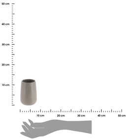 Koupelnový pohár Attolico, šedá, 450 ml