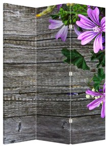 Paraván - Luční květiny (126x170 cm)