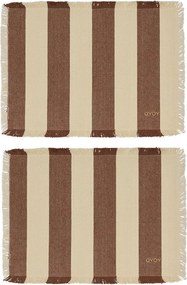 Prostírání v sadě 2 ks z bio bavlny 36x48 cm Toppu – OYOY Living Design