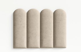 Eka Čalouněný panel Trinity 60 x 20 cm - Tmavá krémová 2302