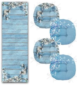 Set podsedáků a běhounu 5 ks – Mila Home