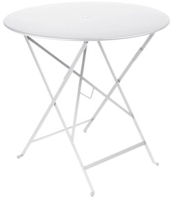 Fermob Skládací stolek BISTRO P.77 cm - Cotton white (jemná struktura)