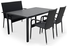 Noela Zahradní set Viking L + 2x židle Paris + 1x lavice Paris