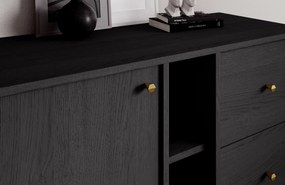 ADRK Furniture Komoda 1D 3S 3P Tili CHES-TIL-1D-3S-3P-B