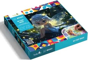 SEKOIA Mozaika Víly / 6 předloh / 1000+ kamínků / od 5 let