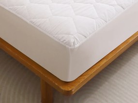 XPOSE® Prošívaný chránič matrace Exclusive - bílý 90x200 cm