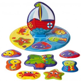 Hračka do vody playgro - plovoucí puzzle do vany