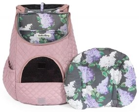 Muffin&Berry Cestovní batoh pro psy a kočky Bella růžový Velikost: S