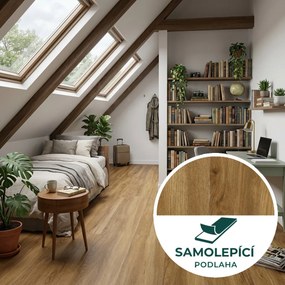 Egibi, Vinylová podlaha samolepící Canadian Design Hamilton Peel & Stick, 914,4 x 152,4 mm