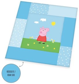 HERDING Dětská deka na hraní Peppa Pig  Polyester, 115/115 cm
