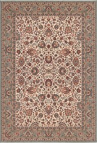 Kusový koberec vlněný Osta Kashqai 4362 101 Klasický béžový zelený Rozměr: 135x200 cm