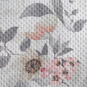 PŘEHOZ NA POSTEL ELIA 210X170 CM KVĚTY