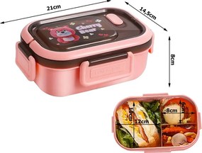 Verk Group Lunchbox snídaněk nádobka na snídaně oběd s předímky příbory