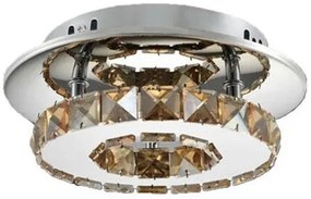 Toolight - Stropní lampa Crystal Glamour - chrom - APP407-C