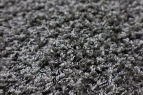 Vopi koberce Kusový koberec Color Shaggy šedý kruh - 250x250 (průměr) kruh cm