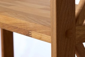 Designový regál Walworth 198 cm přírodní dub