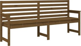 vidaXL Zahradní lavice 203,5 x 48 x 91,5 cm masivní dřevo douglasky [824079] Barva: Medově hnědá borovice