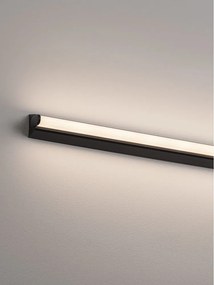 Matně černé hliníkové LED nástěnné svítidlo Endo – Nova Luce