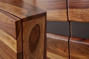 Moebel Living Masivní dřevěná komoda Tanzani 150x43 cm