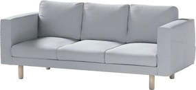 Potah na pohovku IKEA Norsborg 3-místná barva šedá látka pletený vzor