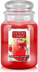 Velká svíčka Strawberry Lemonade Country Candle