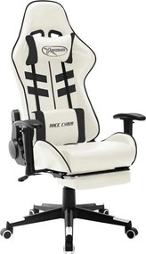 vidaXL Herní židle umělá kůže [20512] Barva: Černo-modrá