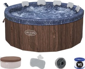 Bestway Vířivka Lay-Z-Spa Toronto SLIM pro 5-7 osob, 190cm, s WiFi aplikací, 6001W J-6001W