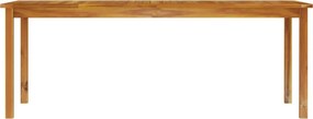 vidaXL Zahradní stůl 200 x 100 x 74 cm masivní akáciové dřevo [318744] Barva: Hnědá